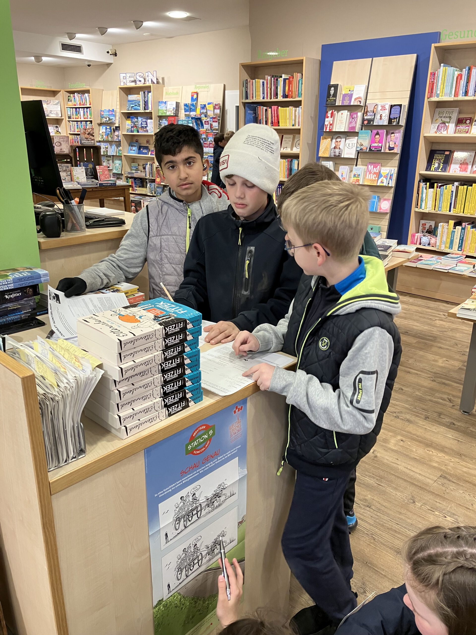 Ich schenk‘ dir eine Geschichte – Grundschule Harburger Straße